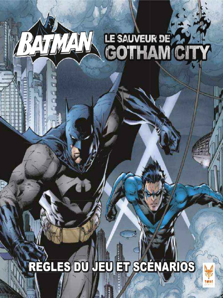 BAT 599001 Batman Le Sauveur de Gotham City Rules Compressed Compresse ...