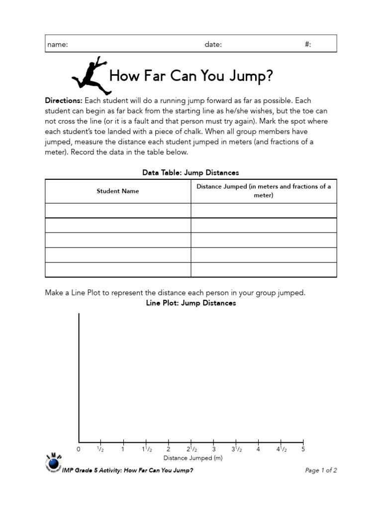 How Far Can You Jump | PDF | Mathematics