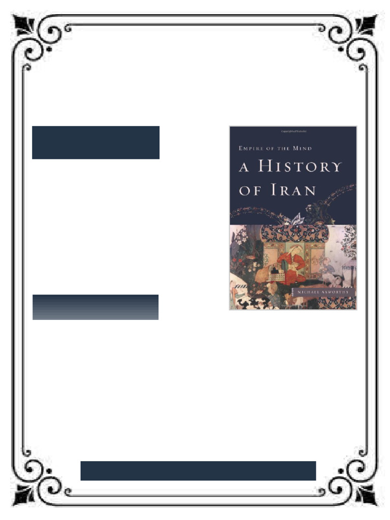 A History of Iran Empire of the Mind 1st Edition Michael Axworthy ebook ...