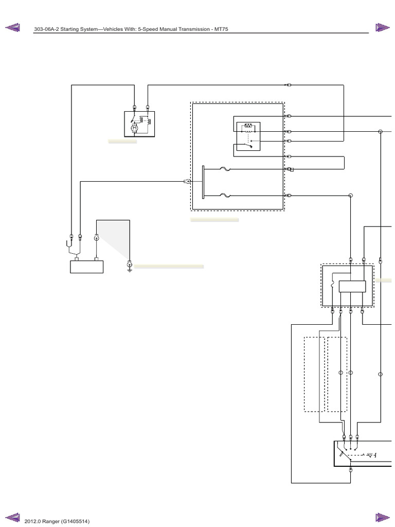 Ford Ranger Wiring Diagrams49 | PDF | Vehicle Technology | Commercial ...