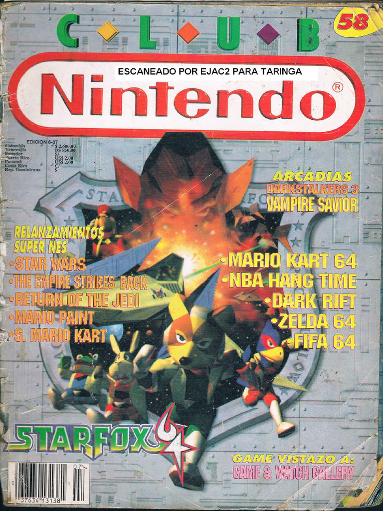 Club Nintendo - Año 06 No. 07 (Colombia) | PDF