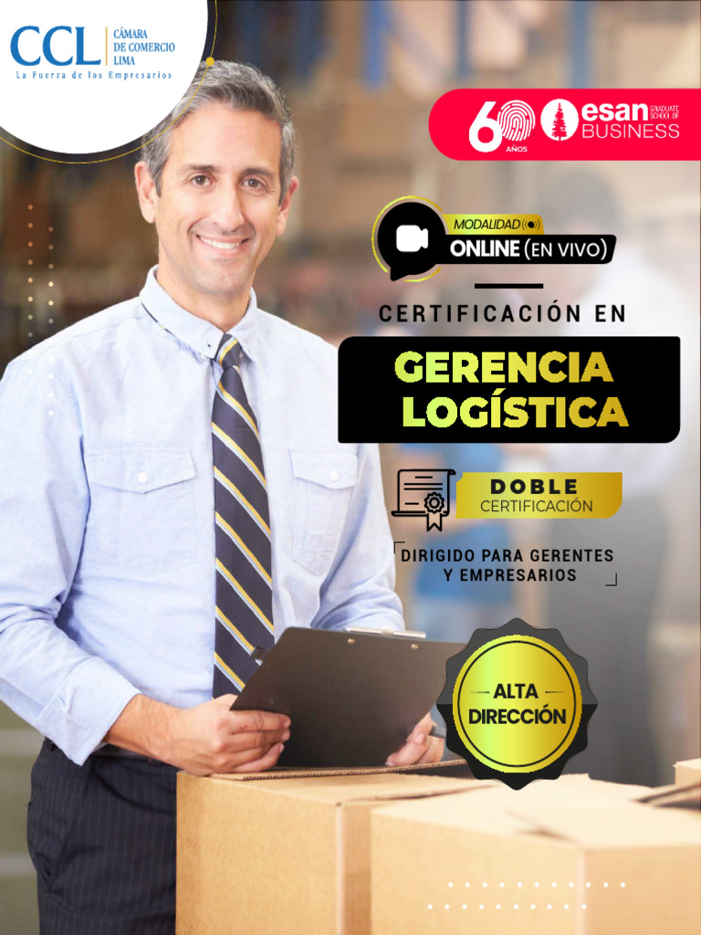 Brochure 2023 Logistica | PDF | Logística | Gestión de la cadena de ...