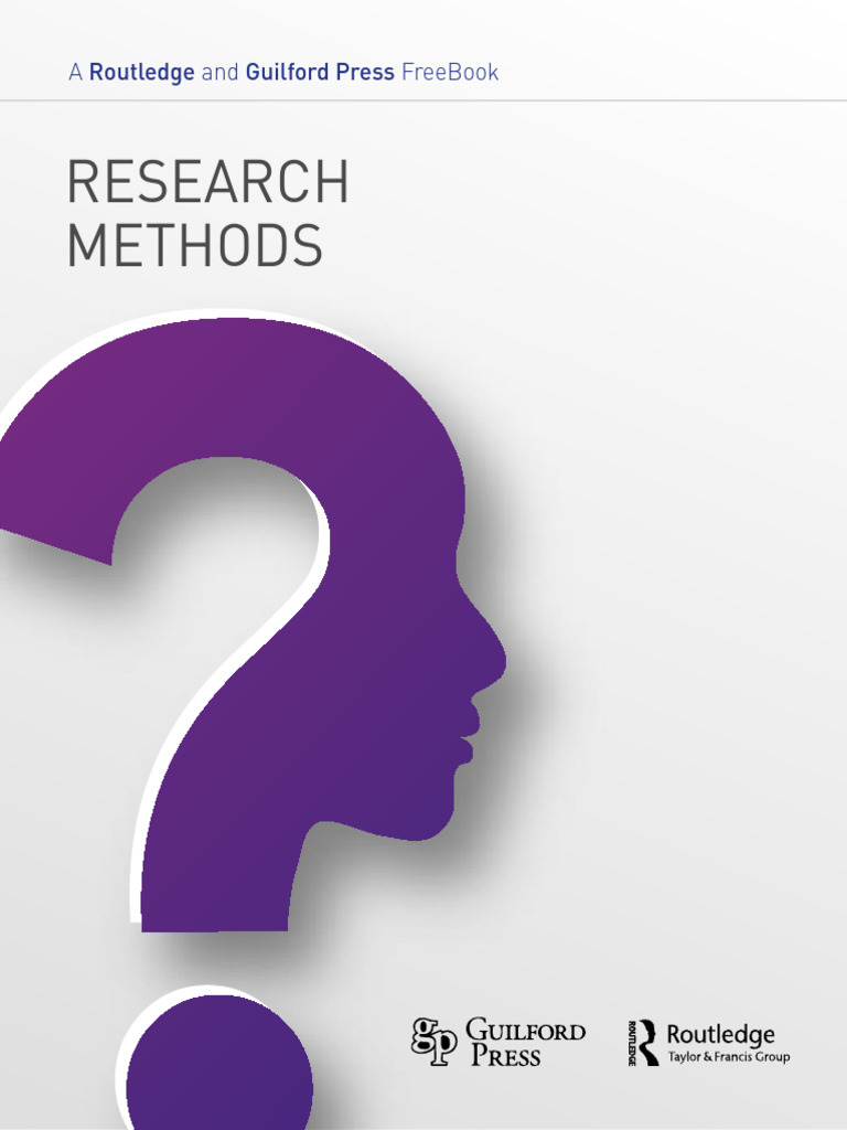 Guilford Press Research Methods FreeBook | PDF | Theory | Causality