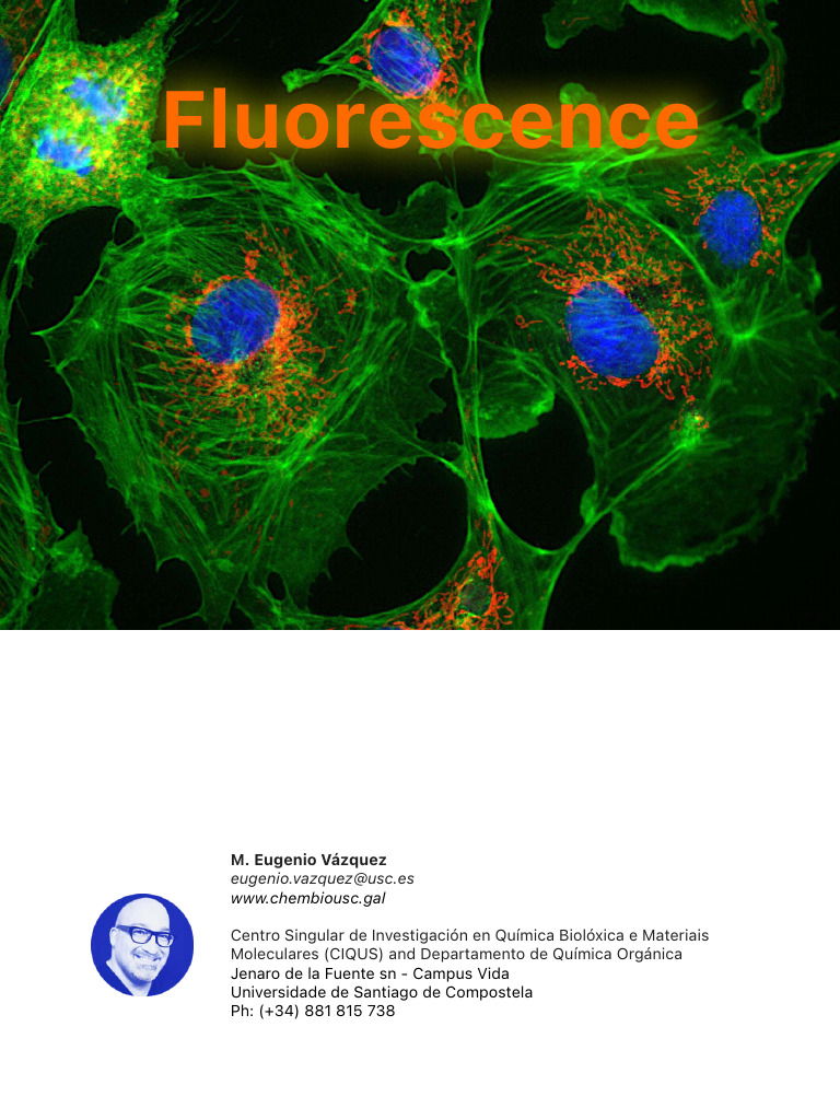 Fluorescence | PDF | Absorption Spectroscopy | Fluorescence Spectroscopy