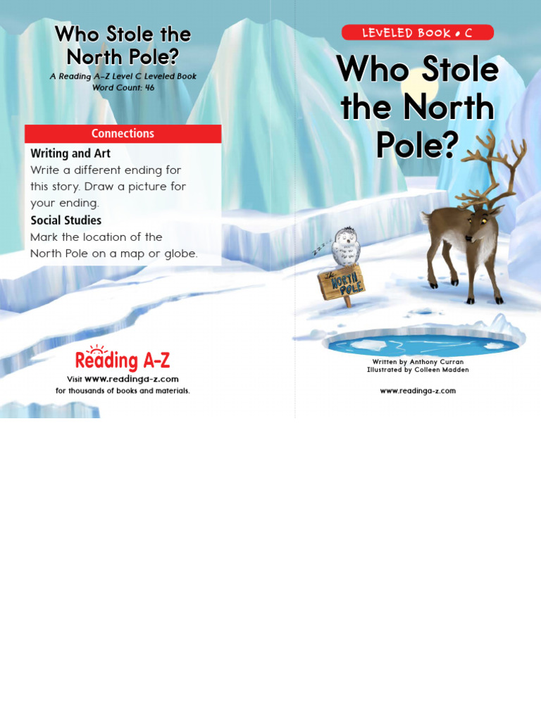 Who Stole the North Pole? Level C Book | PDF
