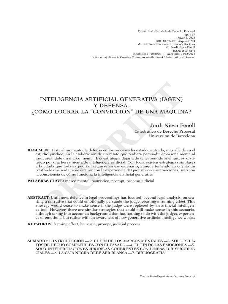 Nieva. Inteligencia artificalgenerativa_y_defensa | PDF | Caso de ley ...