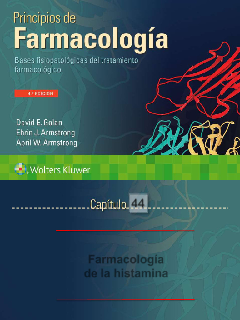 Farmacología de la Histamina y Antihistamínicos | PDF | Drogas