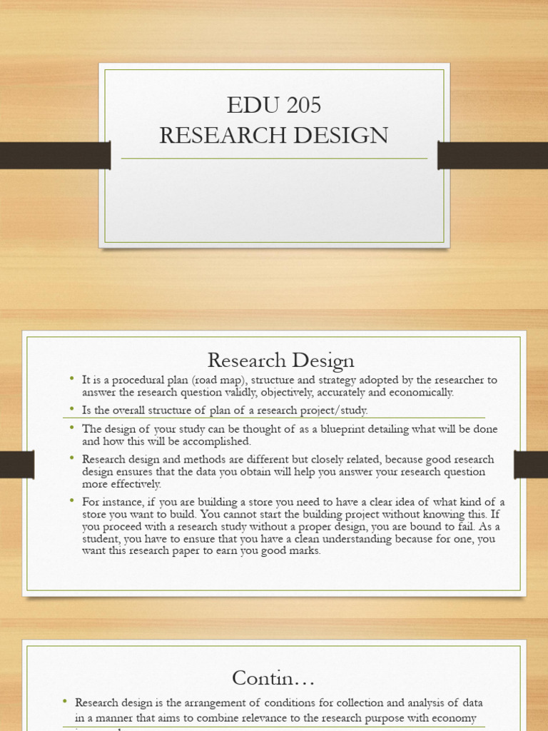 Research Design: Types and Methods | PDF | Experiment | Quantitative ...