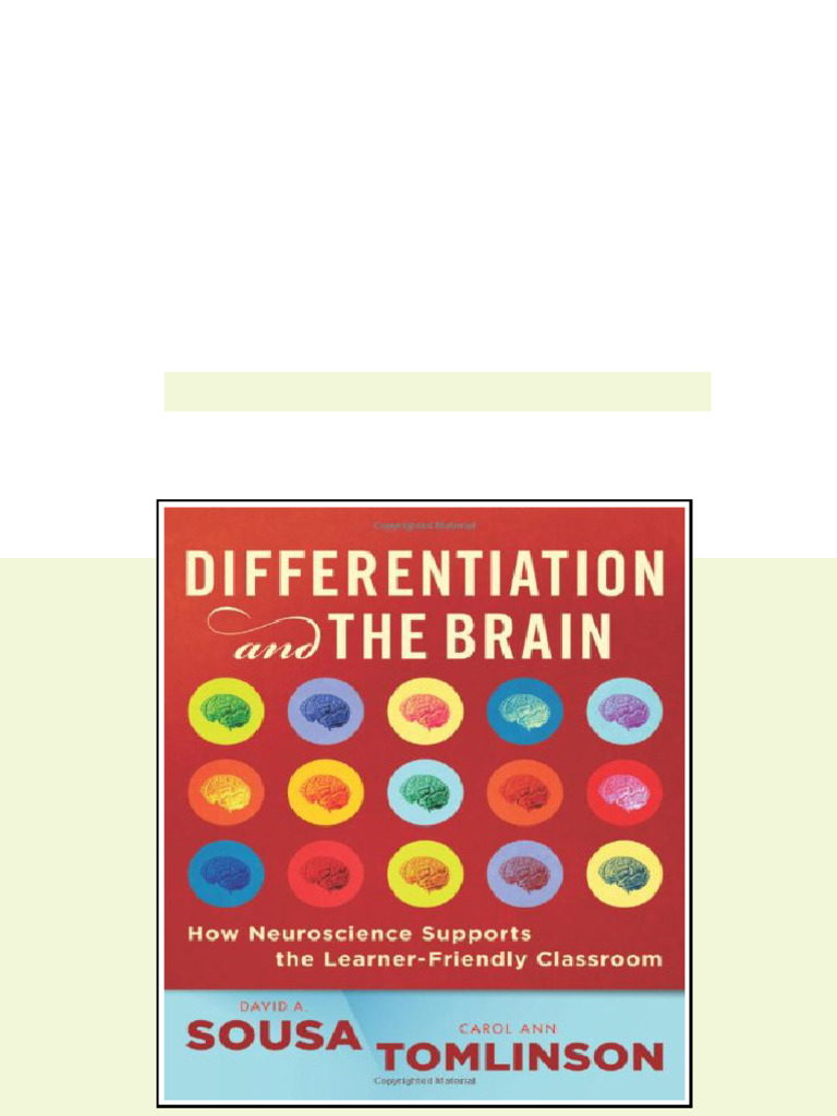 (Ebook) Differentiation and the Brain: How Neuroscience Supports the ...