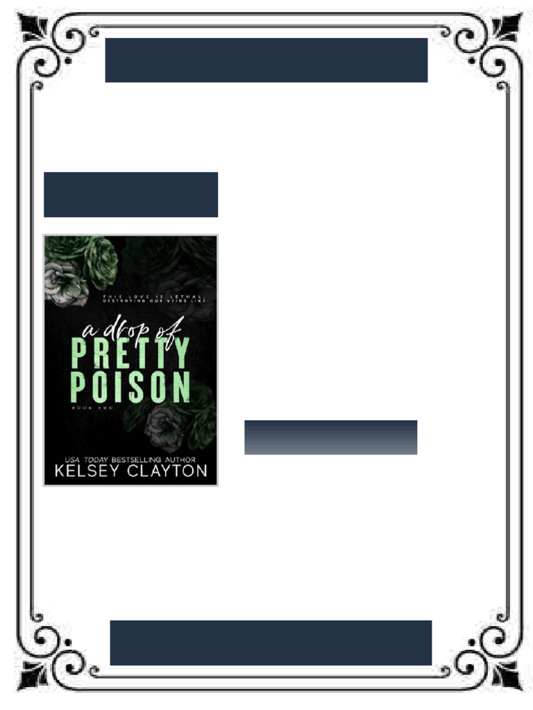 A Drop of Pretty Poison A Brother s Best Friend Romance 1st Edition ...