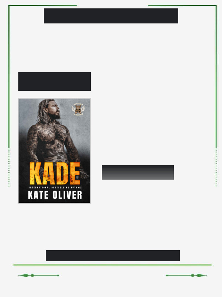 Kade Shadowridge Guardians MC Book 2 1st Edition Kate Oliver eBook ...