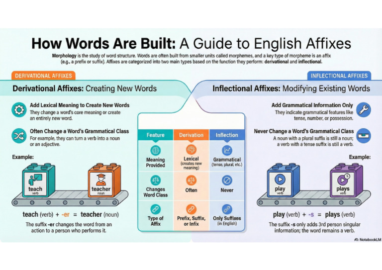 Englsih Affixes | PDF