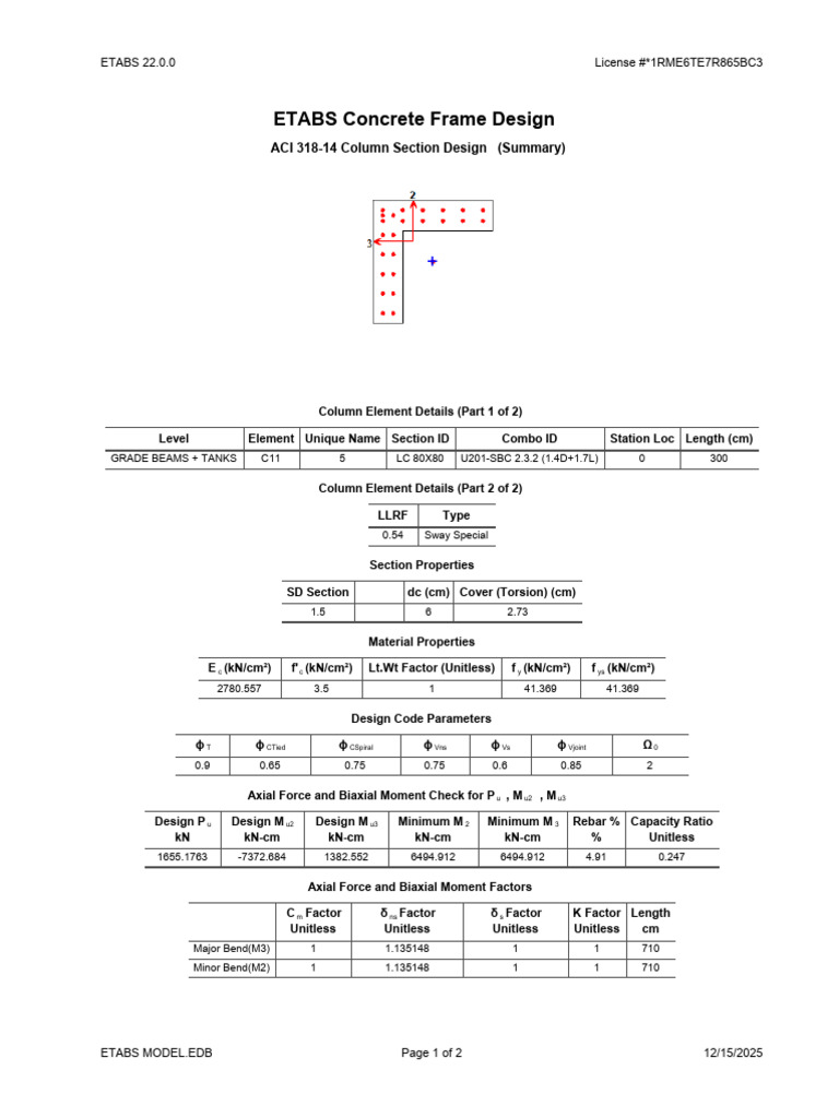 ETABS 22.0oooooo | PDF | Building Engineering | Structural Engineering