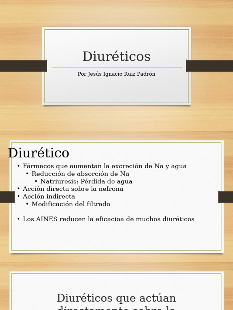 Diuréticos | PDF | Riñón
