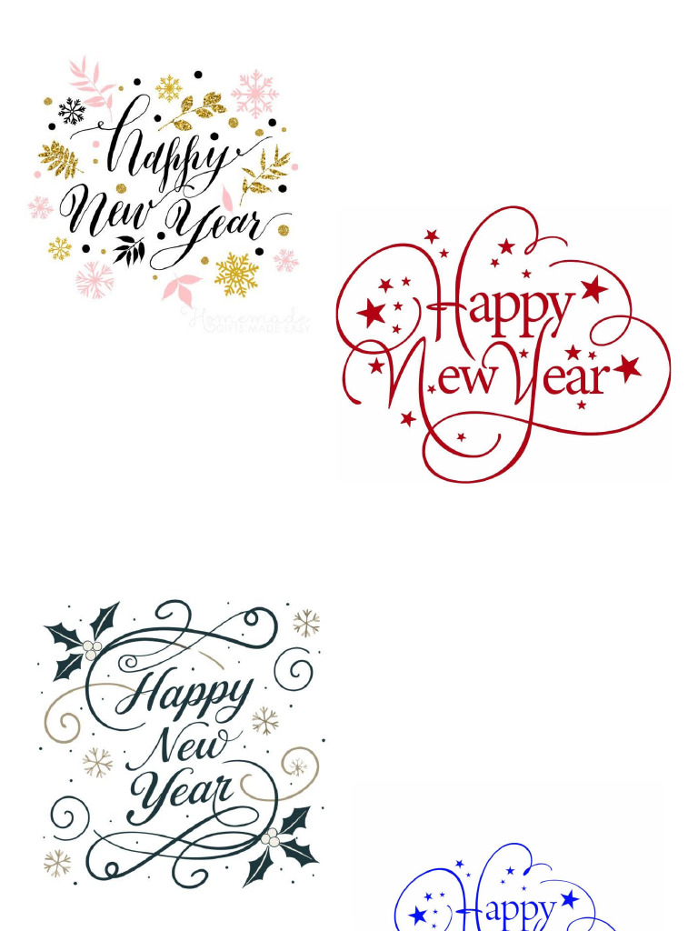 Happy New Year | PDF