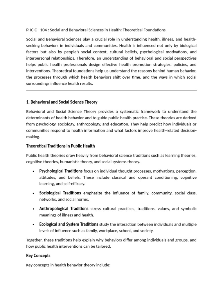 SBS 1 | PDF | Social Sciences | Attitude (Psychology)