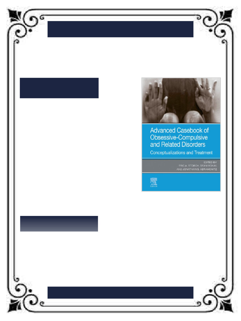 Advanced Casebook of Obsessive-Compulsive and Related Disorders ...