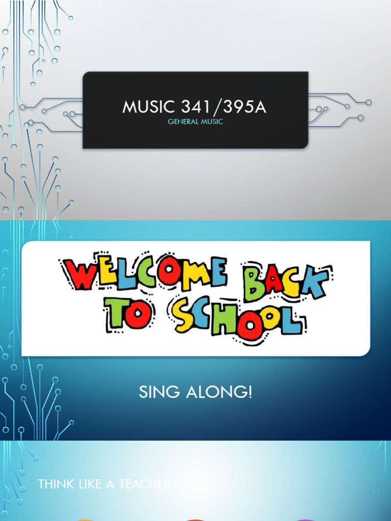 341 First Day | PDF | Learning Styles | Teachers