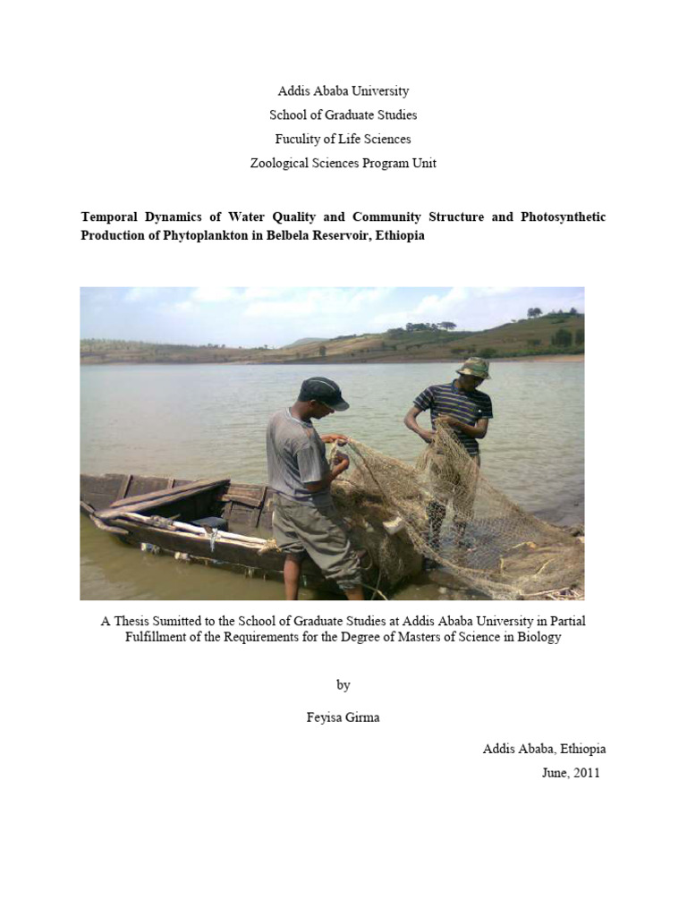 Temporal Dynamics of Water Quality and C | PDF | Systems Ecology ...