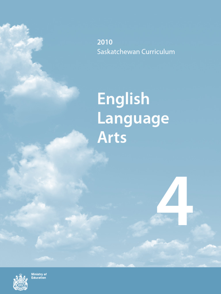 English Language Arts 4 2010 | PDF | Curriculum | English Studies