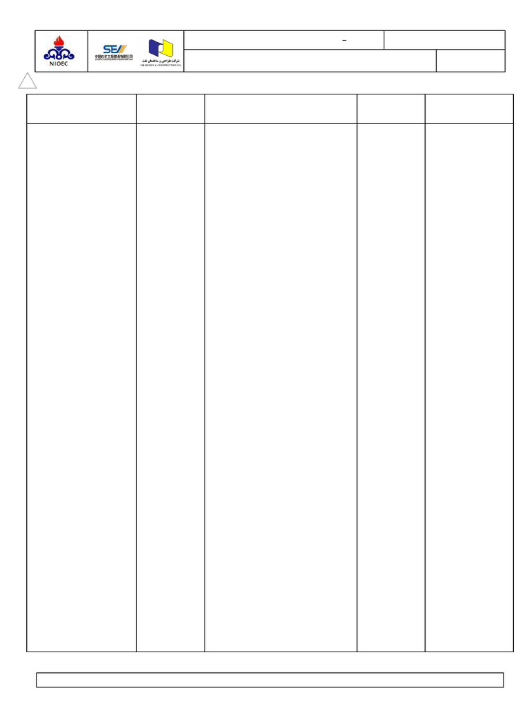 Piping Material Specifications for Abadan Refinery | PDF