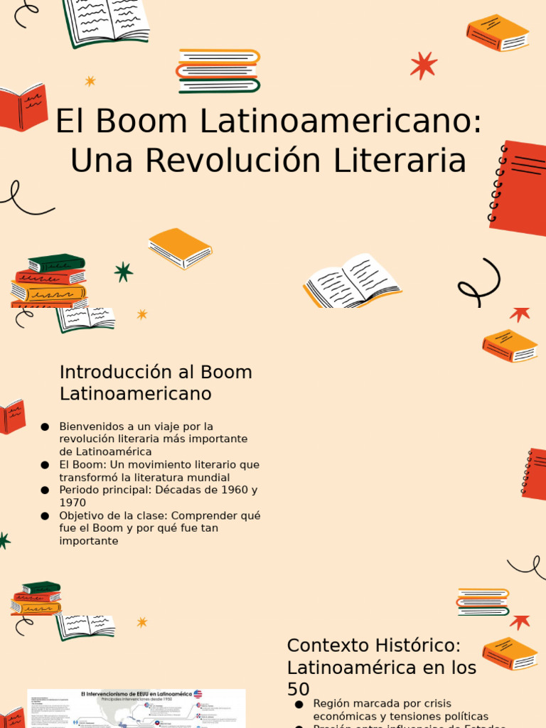 El Boom Latinoamericano: Revolución Literaria | PDF | Literatura ...