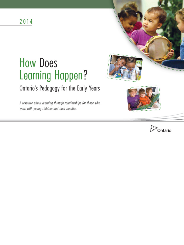 How Does Learning Happen | PDF | Pedagogy | Learning