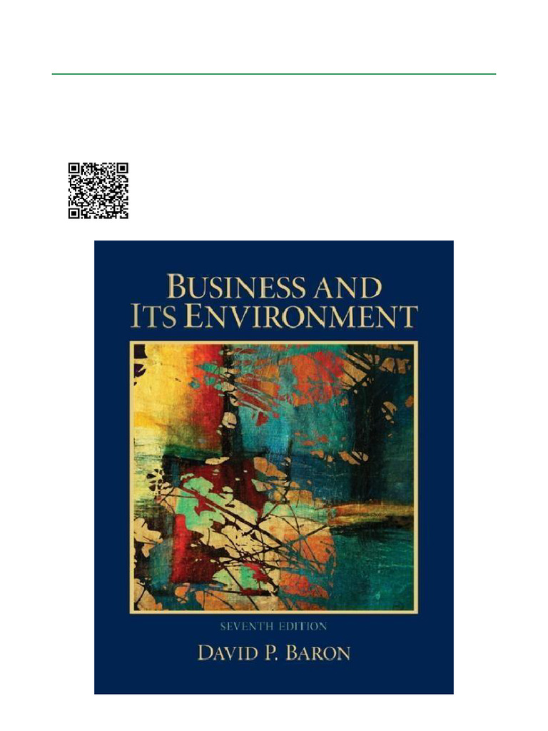 Business and Its Environment - 7th Edition ISBN 9780132620550 ...