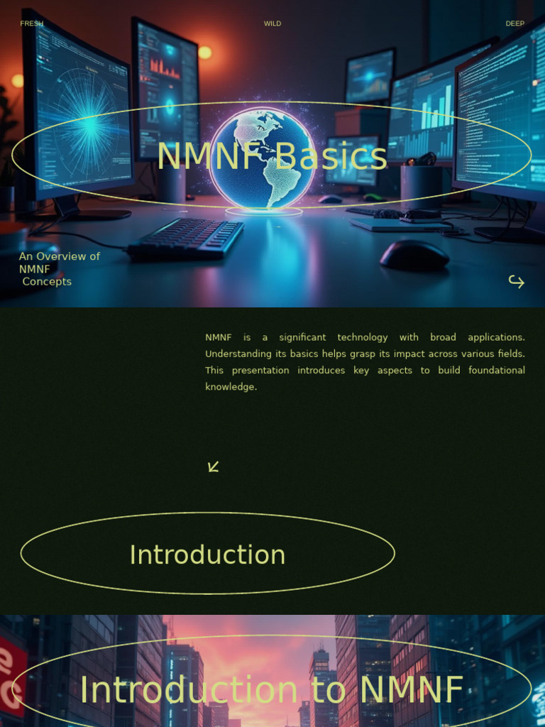NMNF Basics | PDF | Innovation | Automation