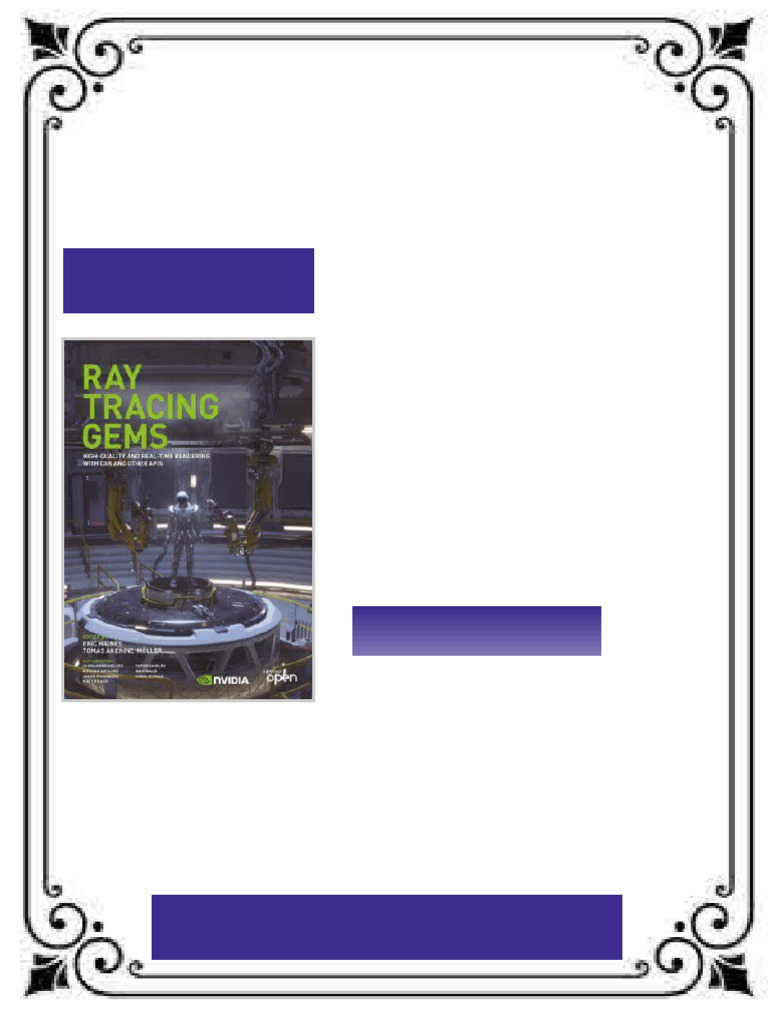 Ray Tracing Gems: High-Quality and Real-Time Rendering With DXR and ...