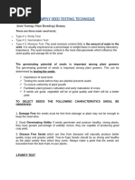 Germination Testing Procedures Guide | PDF | Seed | Germination
