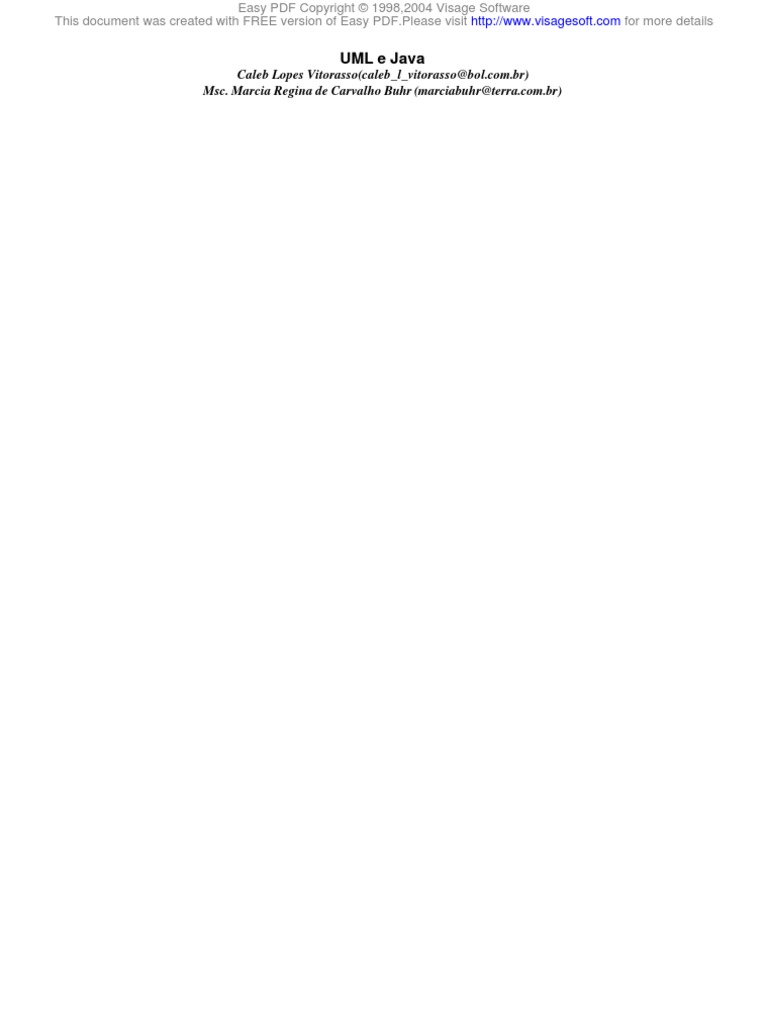 UML e Java | PDF