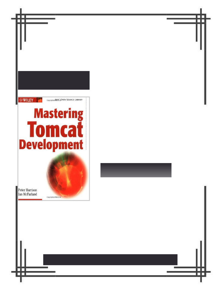 Mastering Tomcat Development 1st Edition Peter Harrison Ebook Cross ...