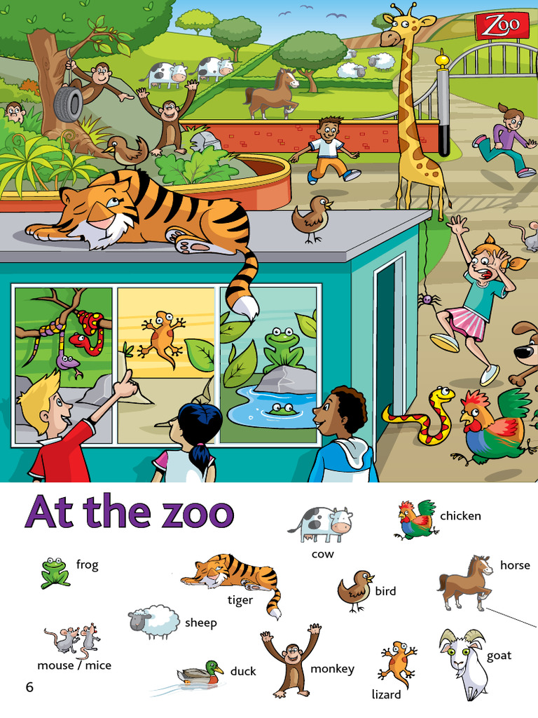 Zoo Animals and Fun Questions | PDF
