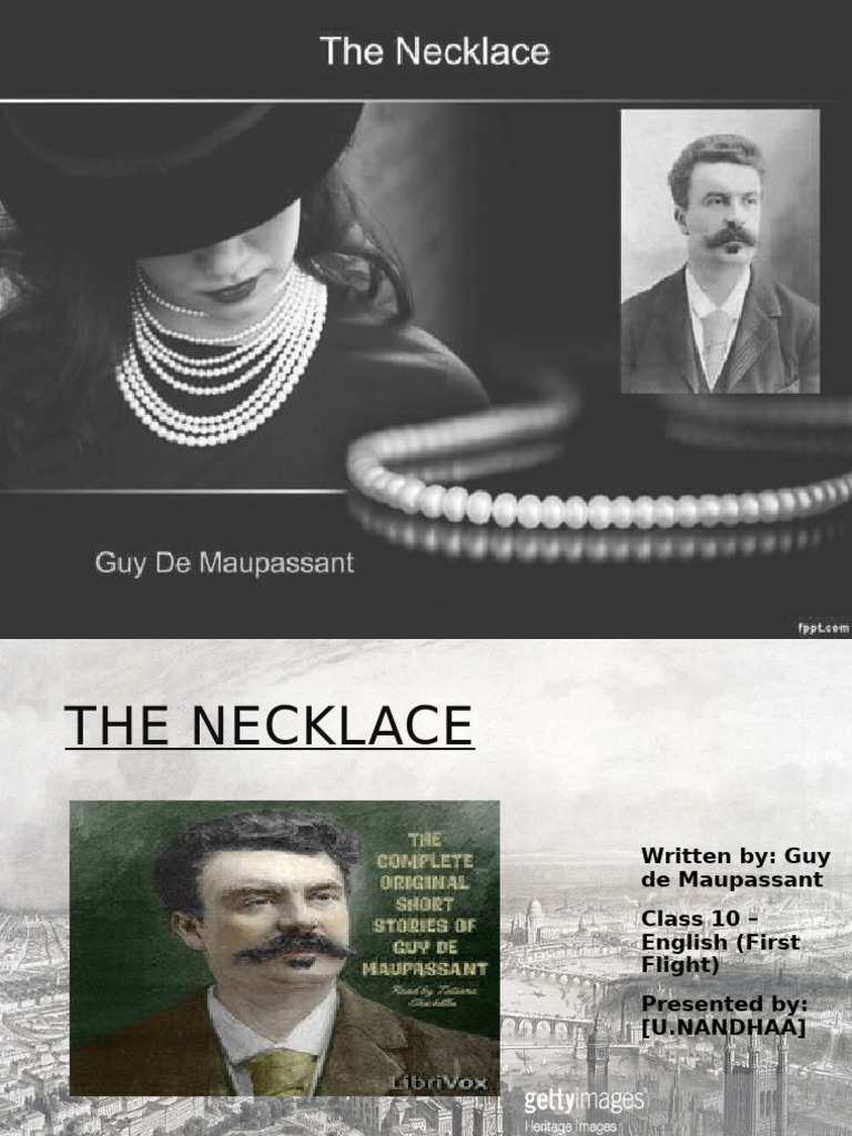 Analysis of "The Necklace" by Maupassant | PDF