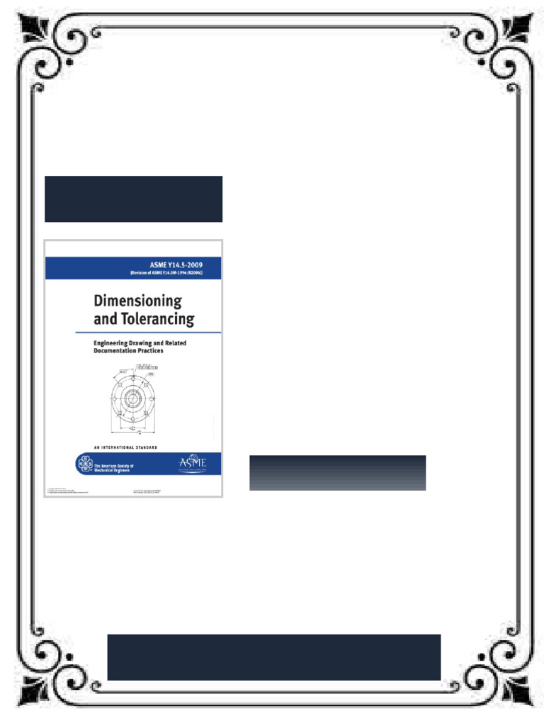 ASME Y14 5 2009 Dimensioning and Tolerancing 1st Edition The American ...