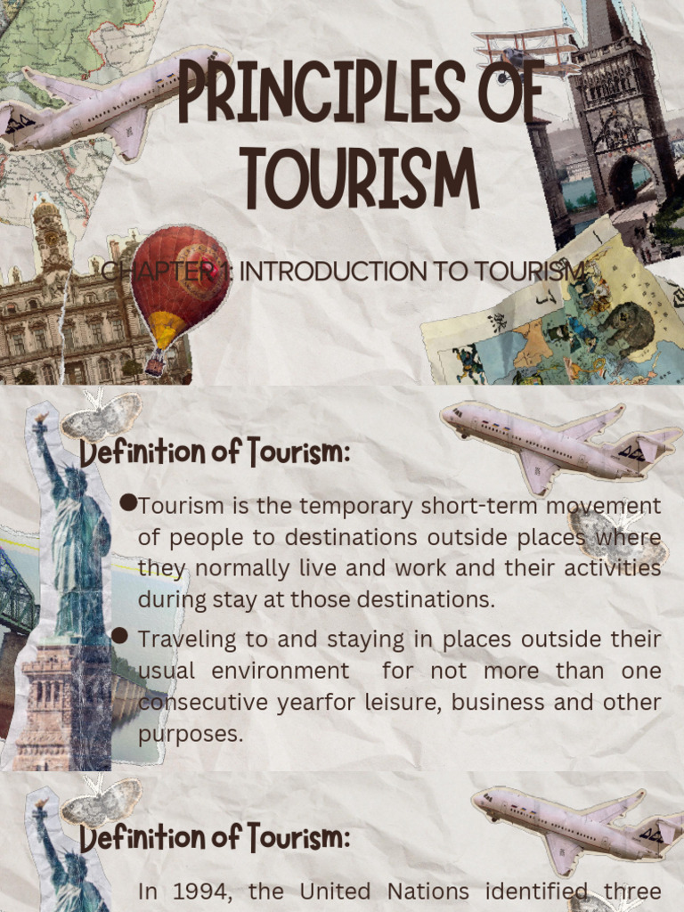 Introduction to Tourism Principles | PDF | Tourism