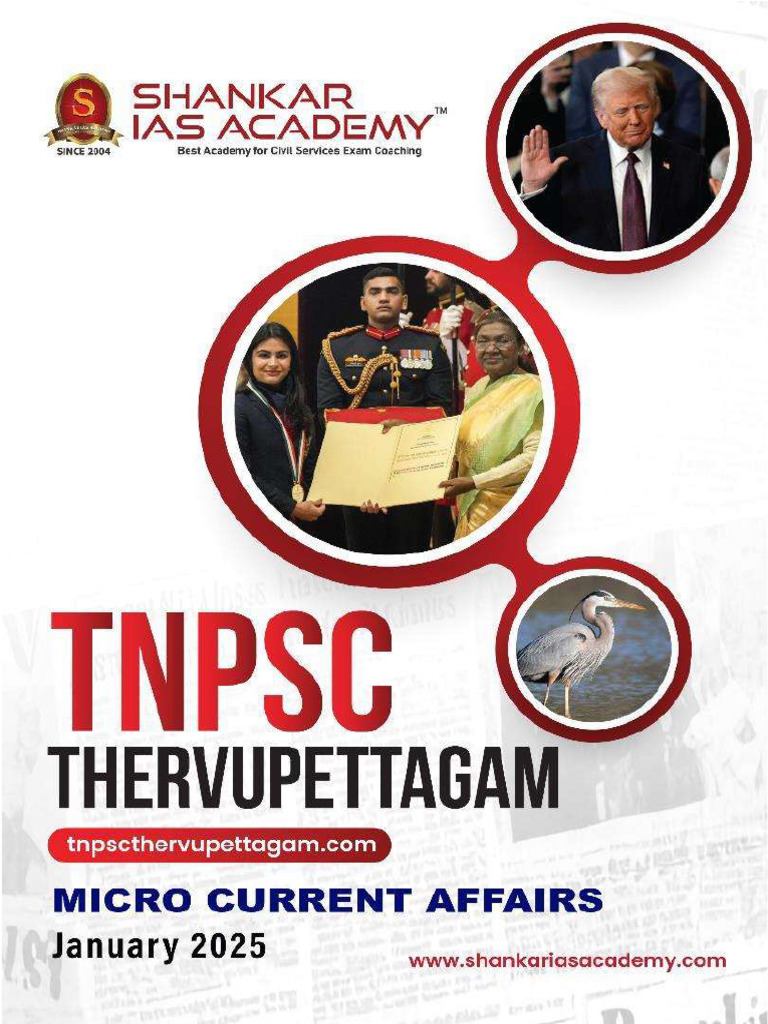 January 2025 Current Affairs | PDF