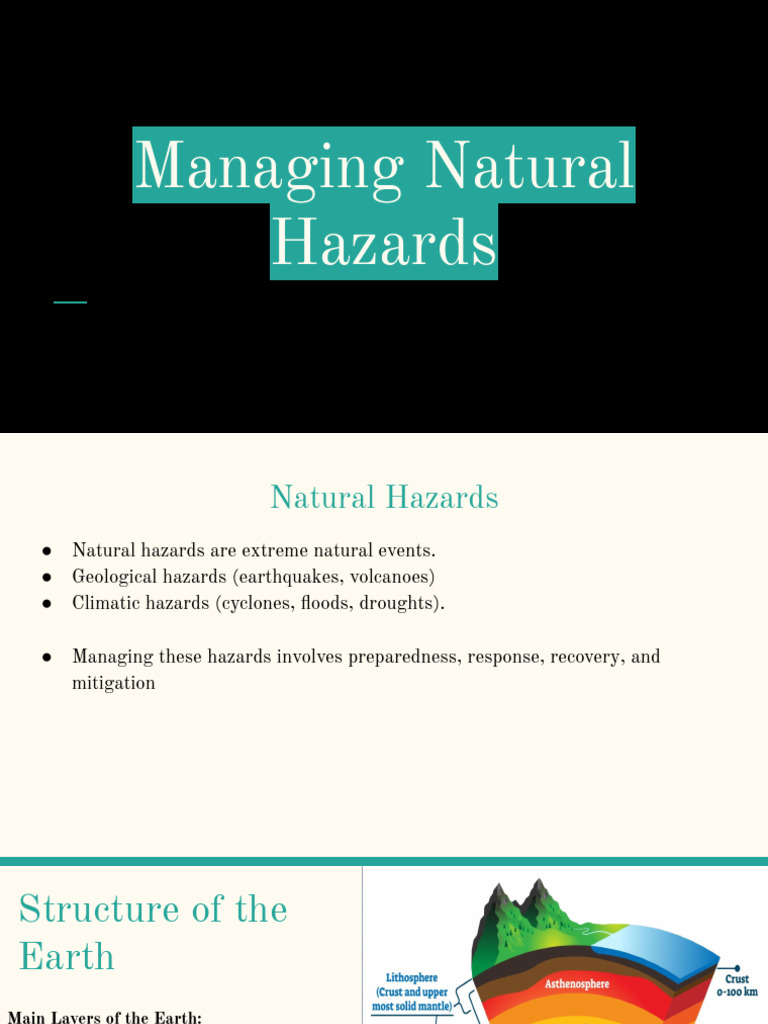 Natural Hazards | PDF | Plate Tectonics | Tropical Cyclones