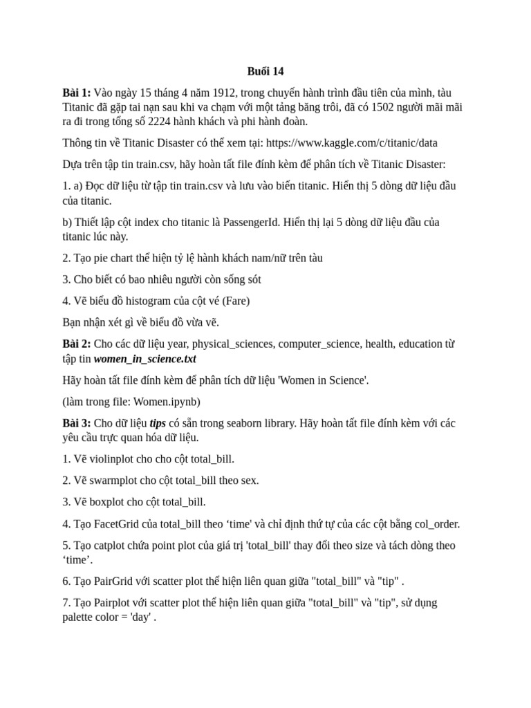 BaiTap B14 | PDF