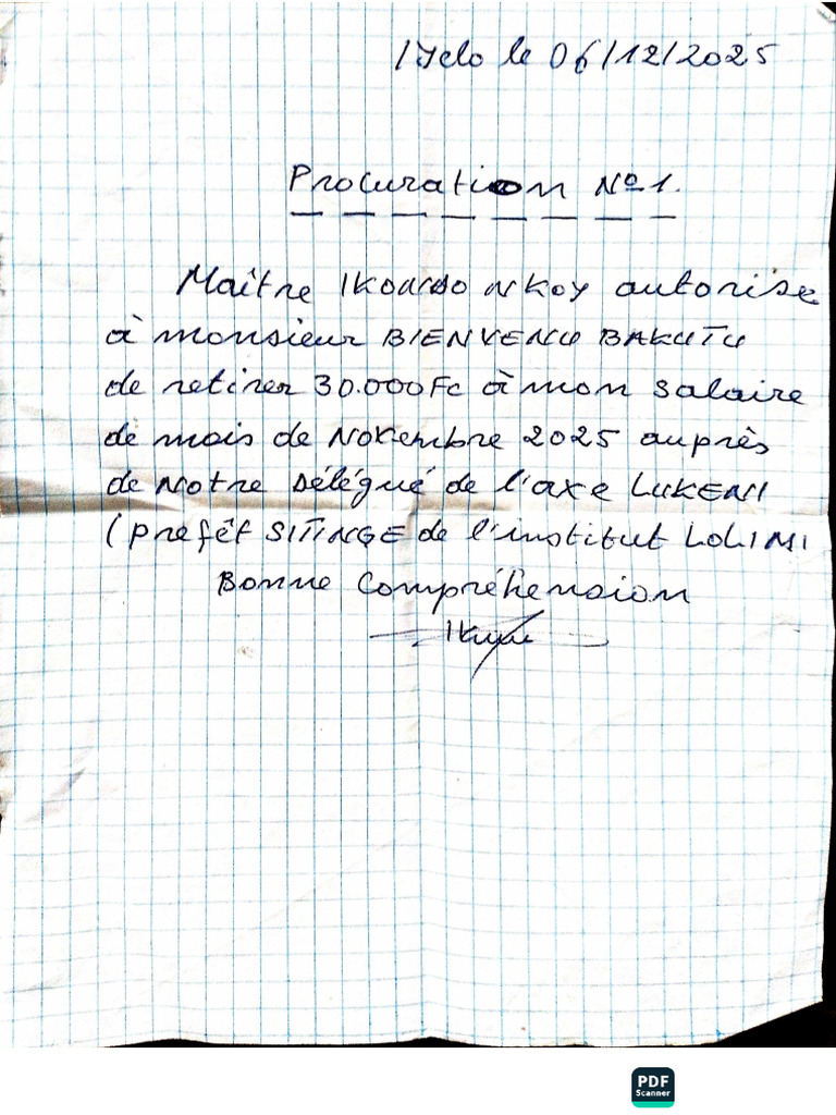 Procuration | PDF