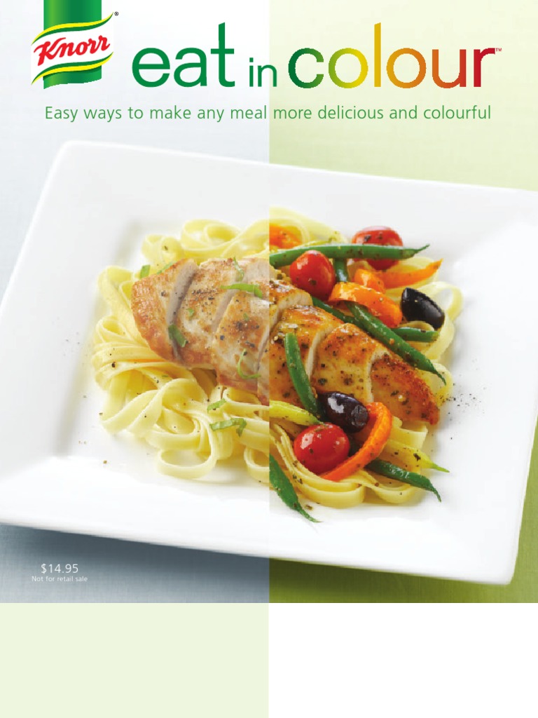 Knorr Eat in Colour | PDF | Cooking, Food & Wine