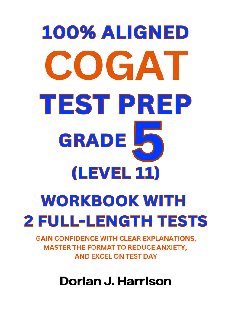 CogAT Grade 5 Test Prep Workbook | PDF | Question | Nonverbal Communication