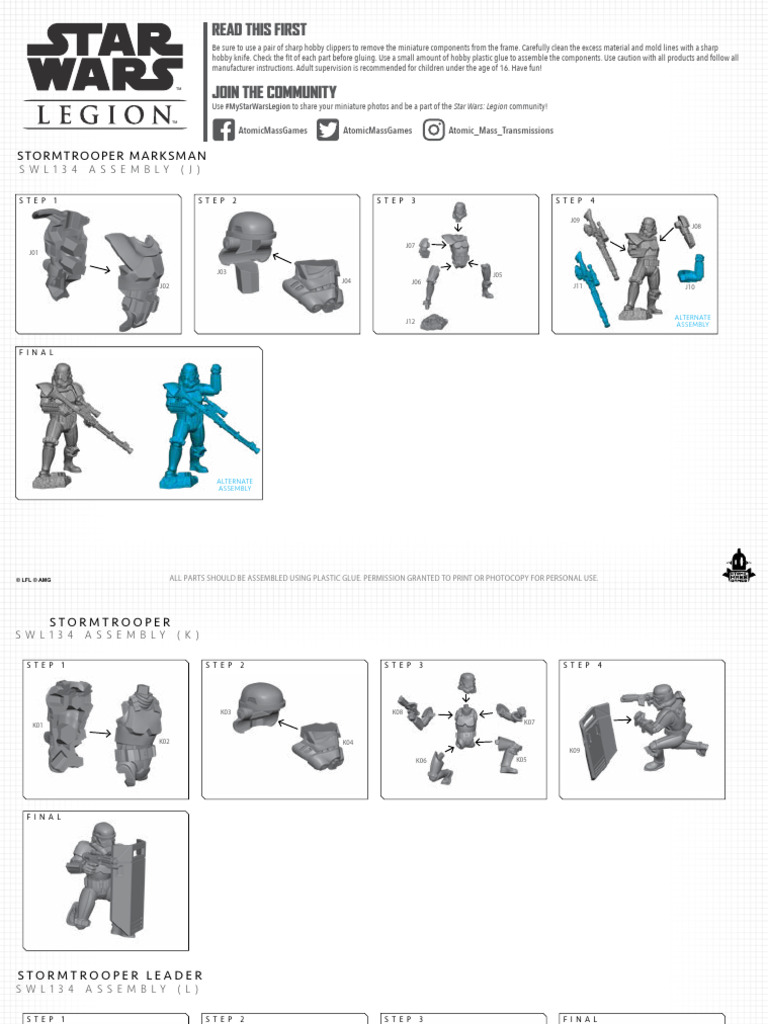 SWL134 ImperialRiotControl Assembly | PDF