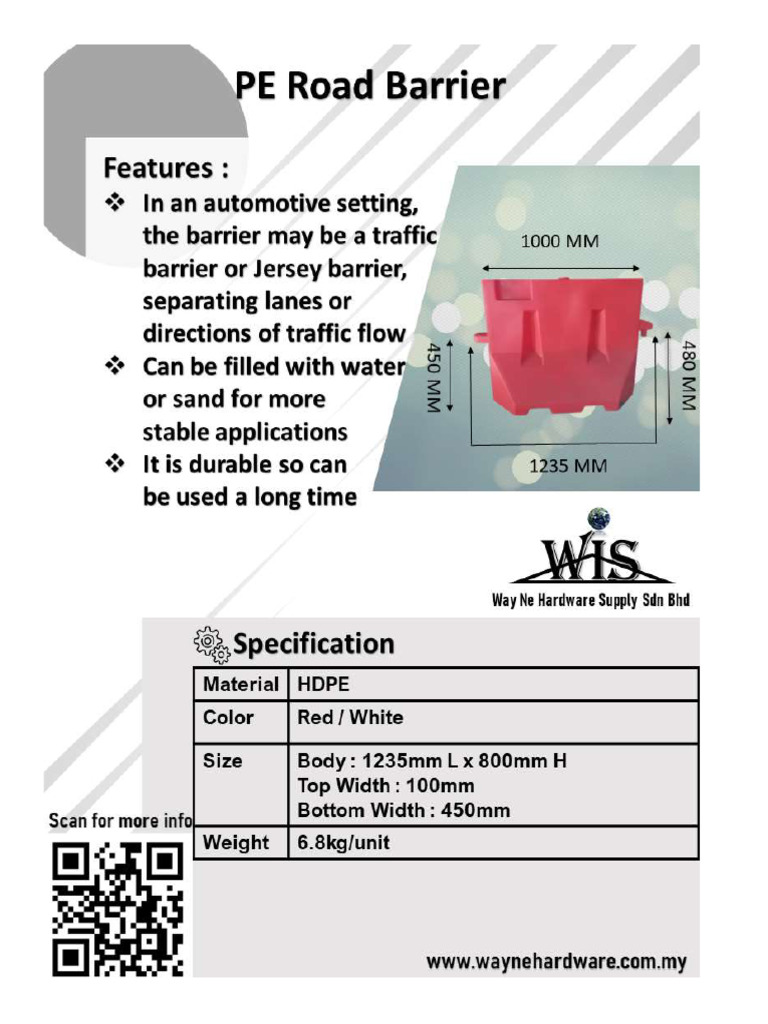 Road Barrier | PDF