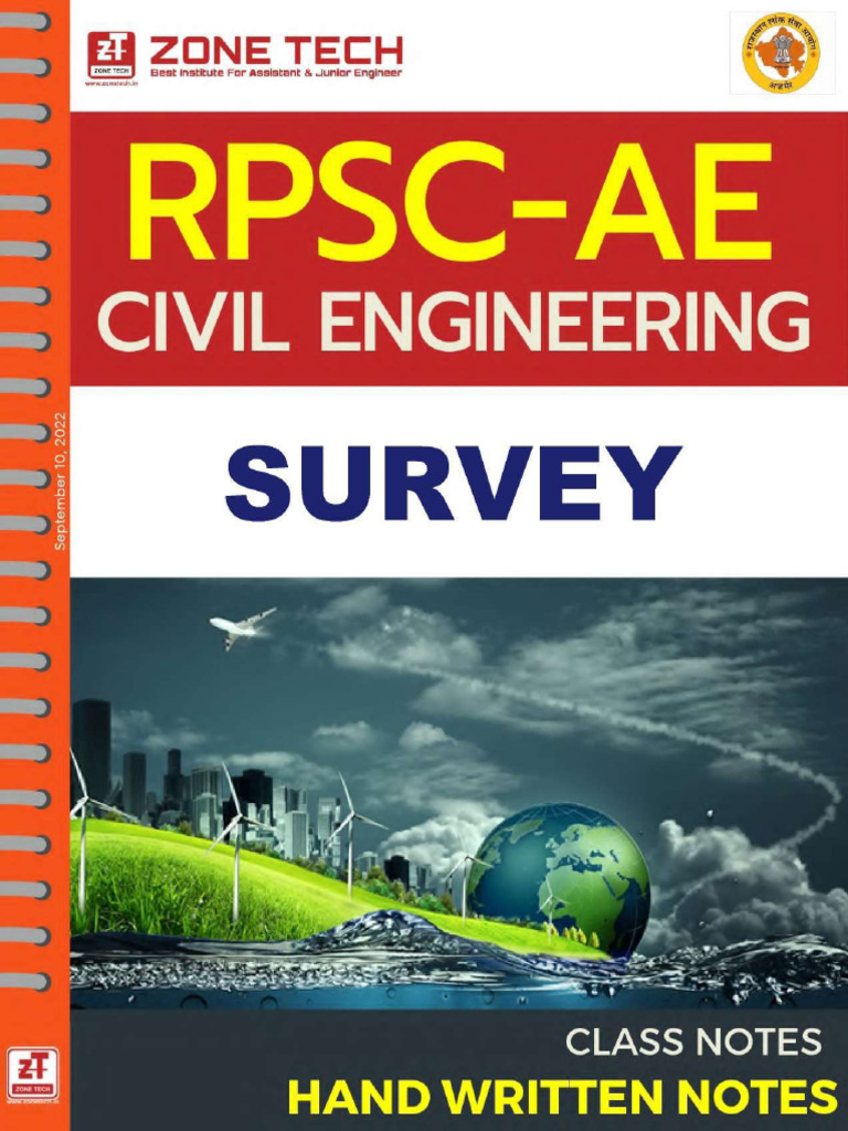 Surveying Class Notes | PDF