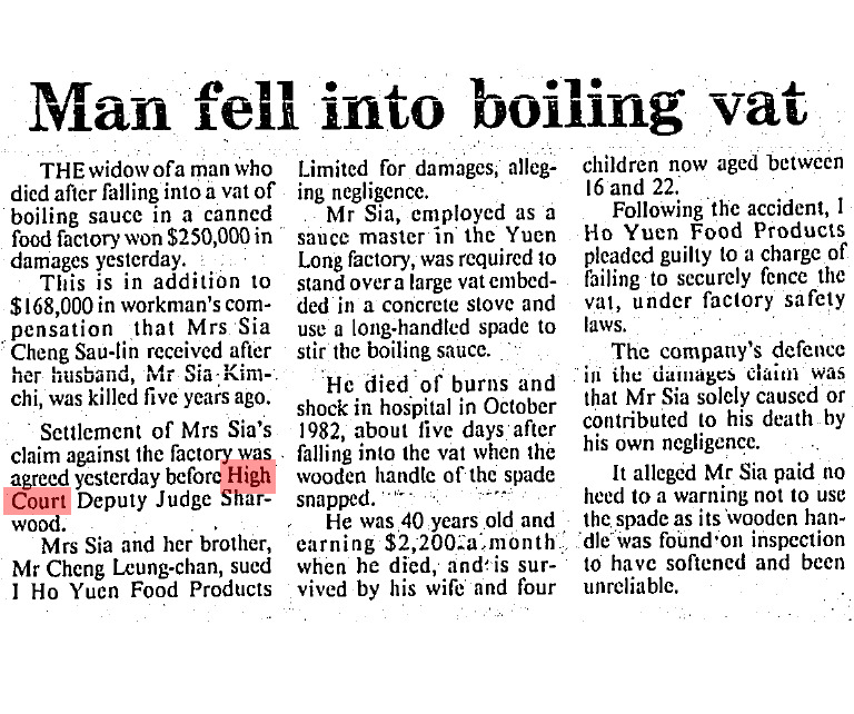 Man Falls Into Boiling VAT | PDF