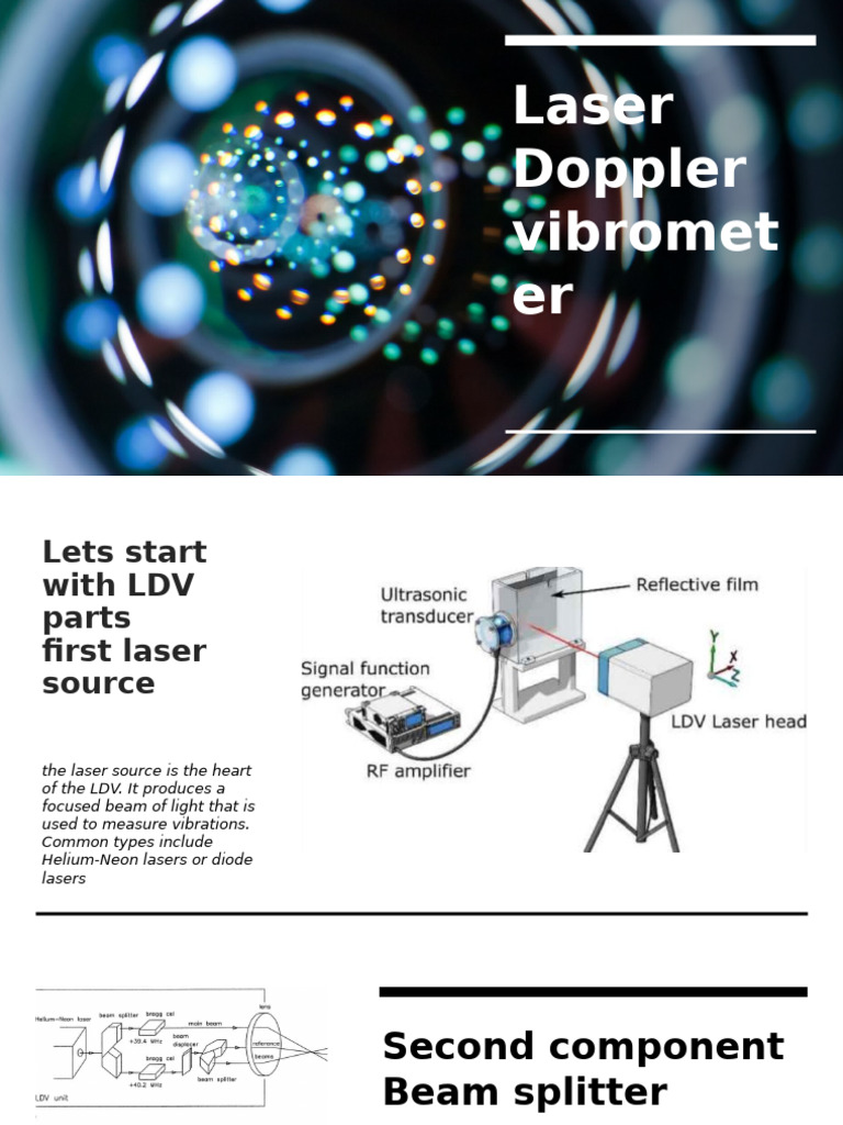 Laser Doppler Vibrometer | PDF | Doppler Effect | Optics