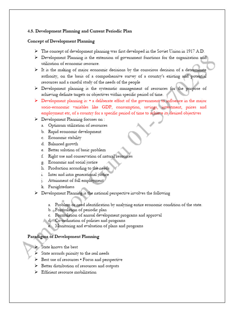 development-planning watermark | PDF | Poverty Reduction | Economic Growth