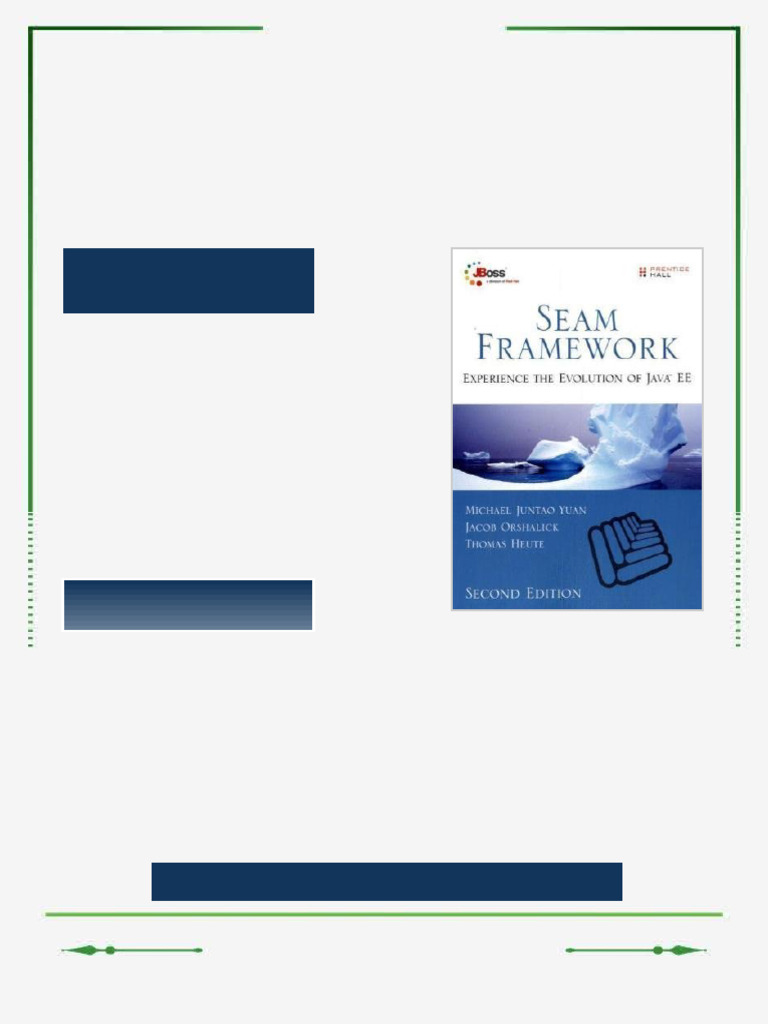 Seam Framework Experience The Evolution of Java EE 2nd Edition Michael ...